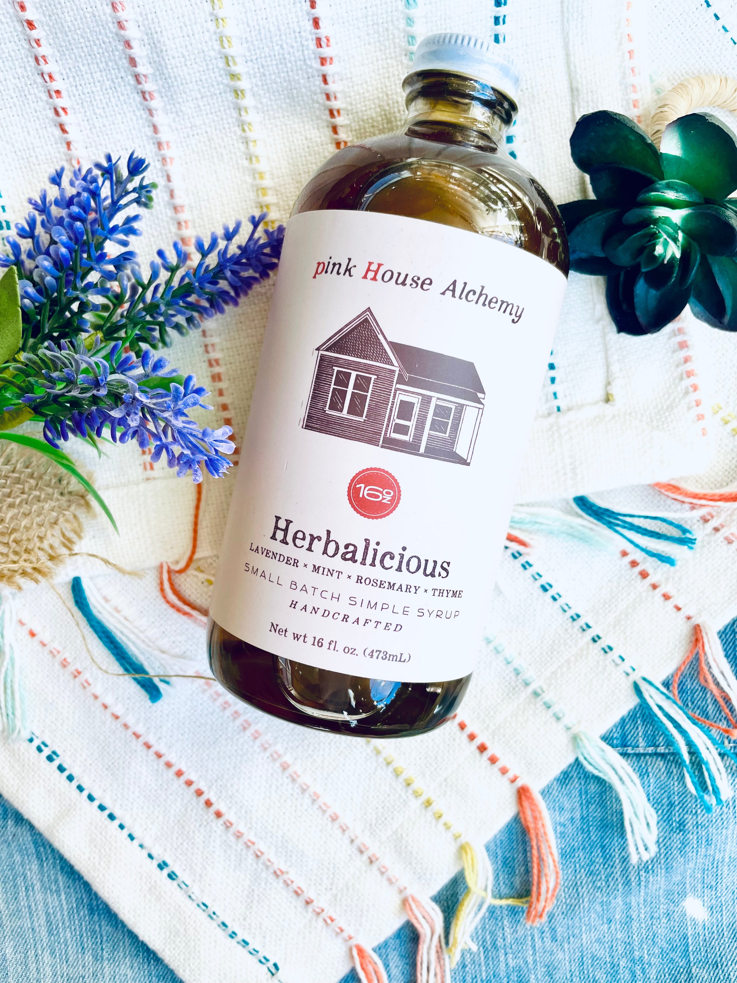 Pink House Alchemy Herbalicious Craft Syrup | 417 Cocktails